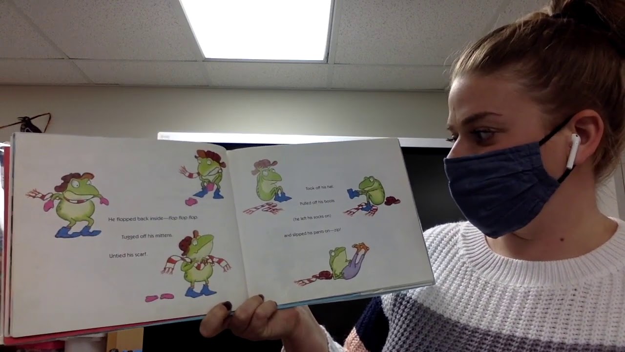 Story Time with Miss Katrina - "Froggy Gets Dressed" - YouTube
