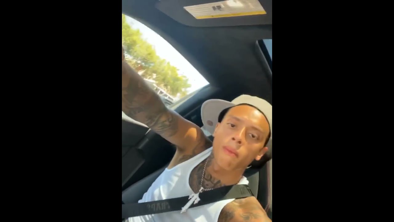 Central Cee driving a Lambo in LA😍 - YouTube