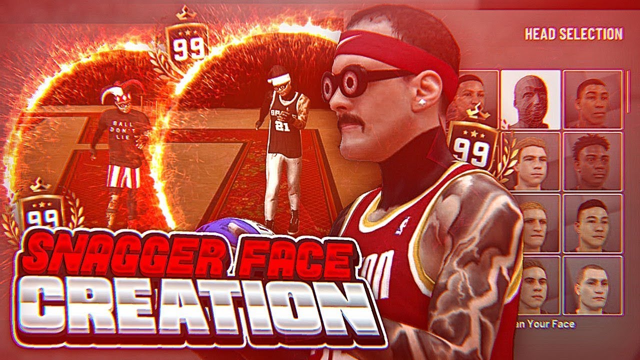 BEST SNAGGER FACE CREATION ON NBA 2K19!! LOOK LIKE A CHEESER WITH THIS ...