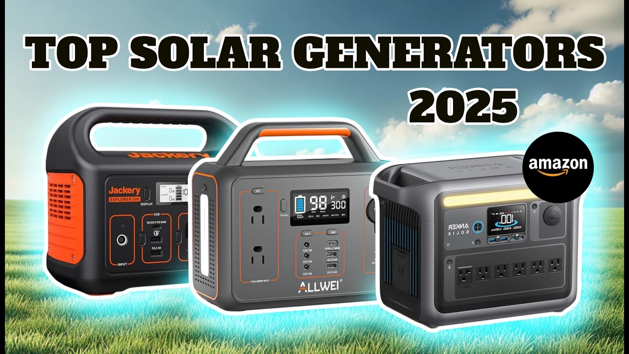 Top 3 Solar Generators of 2025 – Ultimate Comparison & Review! - YouTube