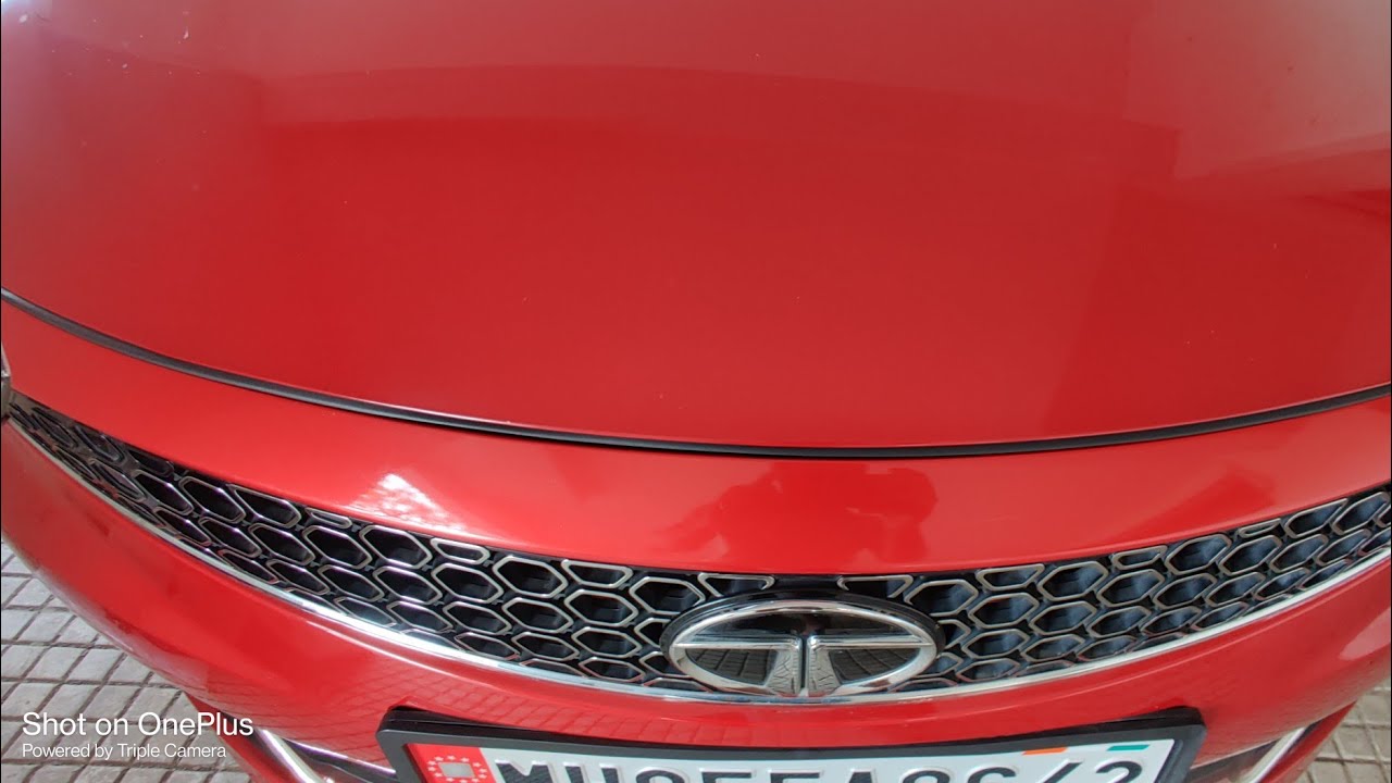 TATA TIGOR XZ+ FRONT BUMPER SEAL INSTALLATION - YouTube