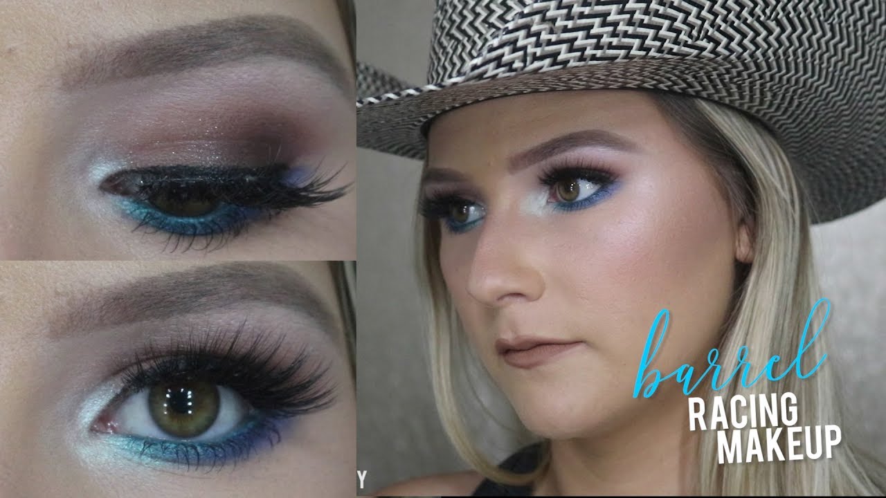 BARREL RACING MAKEUP TUTORIAL?!?! - YouTube