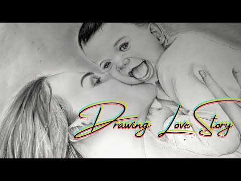 How to draw | Drawing Love Story Sincere Love - YouTube