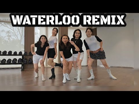 WATERLOO REMIX Line Dance / SWEET COLOUR Team - YouTube
