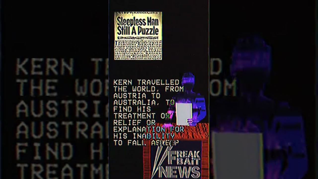 FREAKBAiT NEWS: The Sleepless Soldier - YouTube