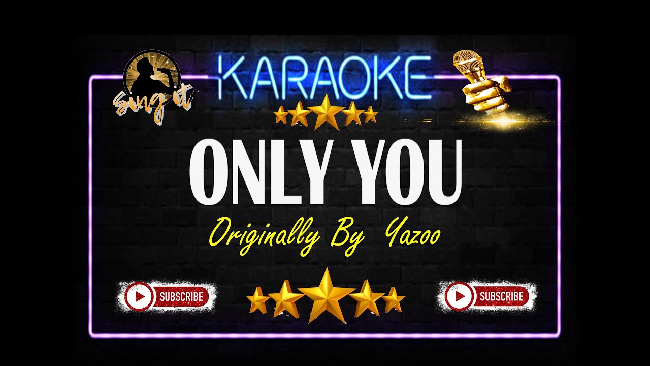 Only You - Yazoo - YouTube