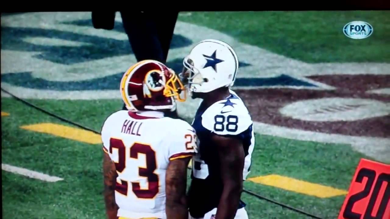 Deangelo Hall Interception