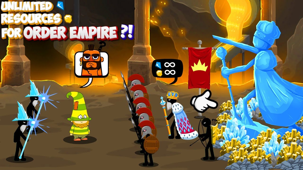 Stick War 3: Saga - Unlimited Gold for Enemy In Order Empire Mission ...