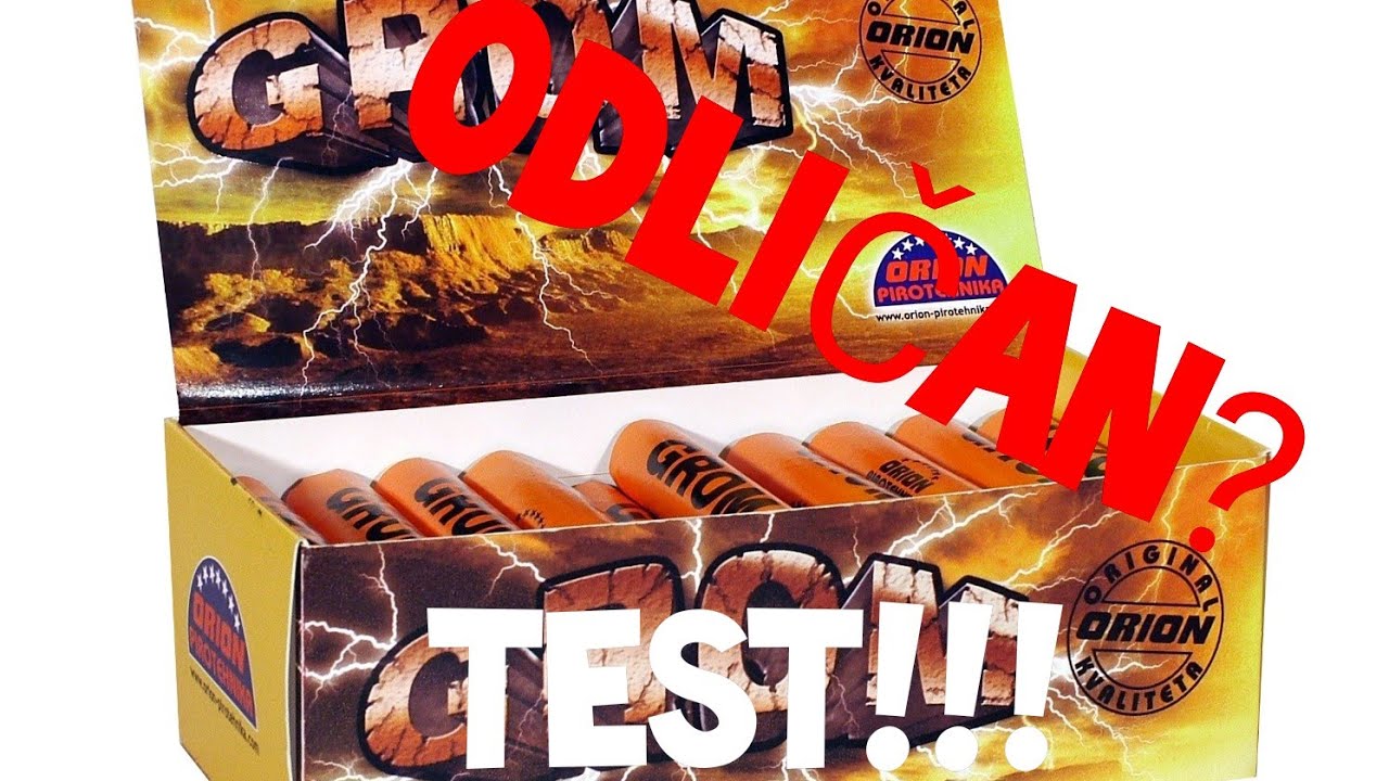 Test Petarde Grom 2020/2021| orion| - YouTube