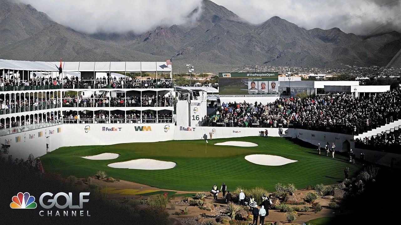 Highlights: Best moments from the 16th hole, 2024 WM Phoenix Open, Round 1 | Golf Channel - YouTube