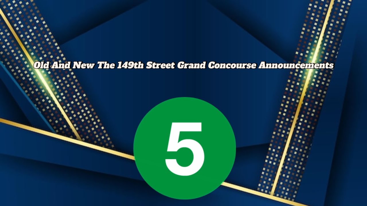 Old And New The 149th Street Grand Concourse Announcements - YouTube
