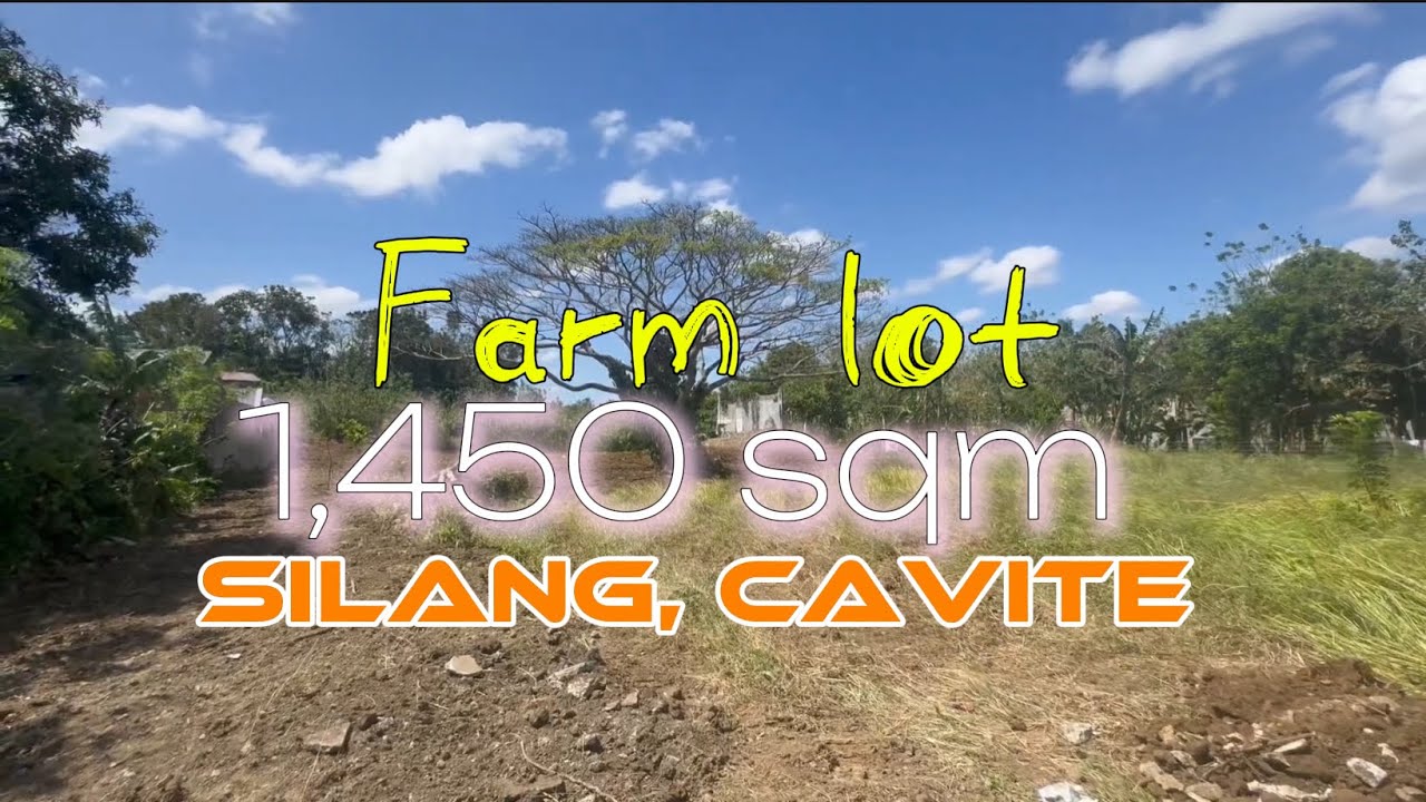 Nov-332 Silang cavite farm lot 1,450 sqm ideal for Resthouse, private ...