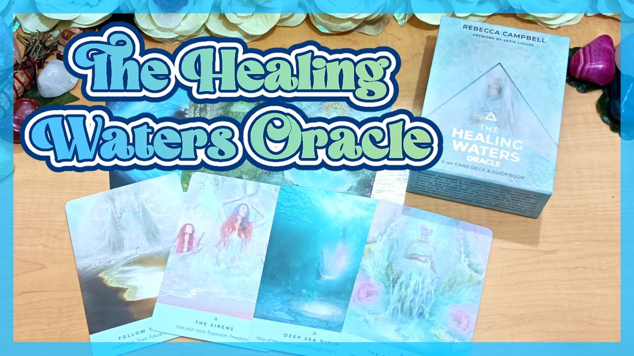 🌊THE HEALING WATERS ORACLE DECK🌊 (Unboxing y reseña en español)🌈 - YouTube