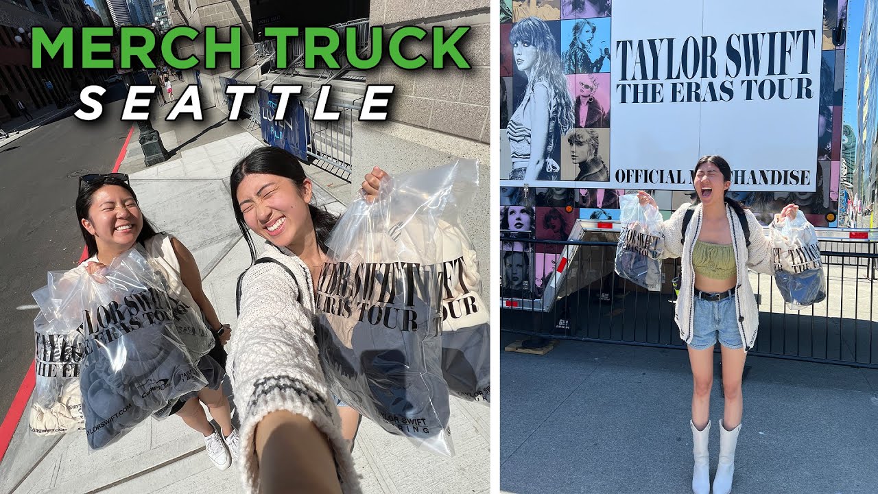 THE ERAS TOUR SEATTLE (Merch Truck) | Day 01 - YouTube