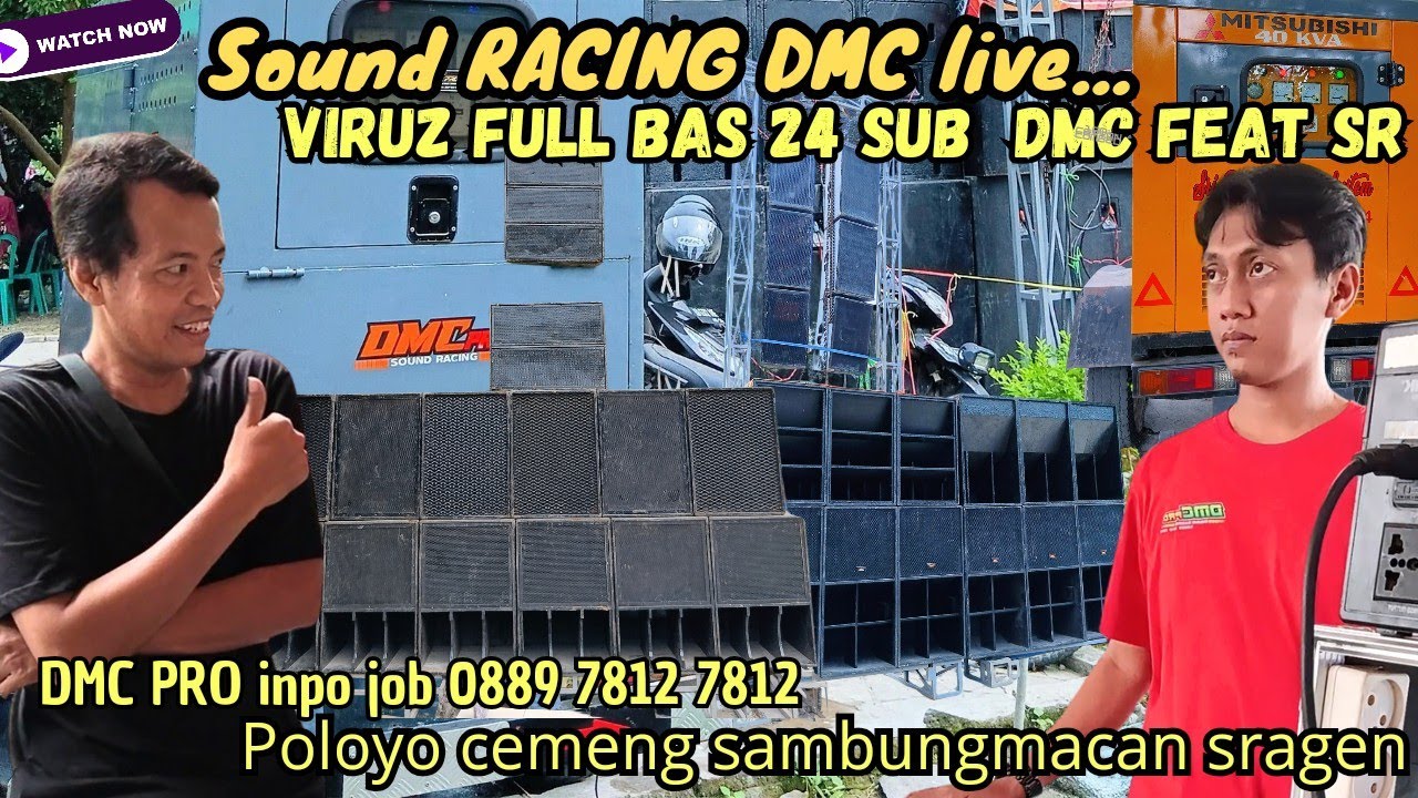 DMC sound racing feat SR audio live 24 sub spek ugal ugalan mode bar bar🔥tobrut total brutal 😱 ...