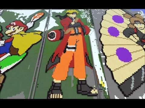 Minecraft Murals - YouTube
