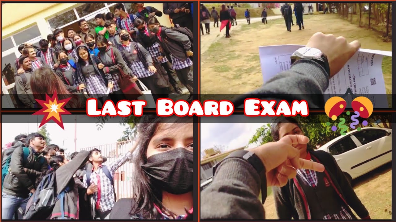 Last Board Exam || Exam Over 🔥 || - YouTube