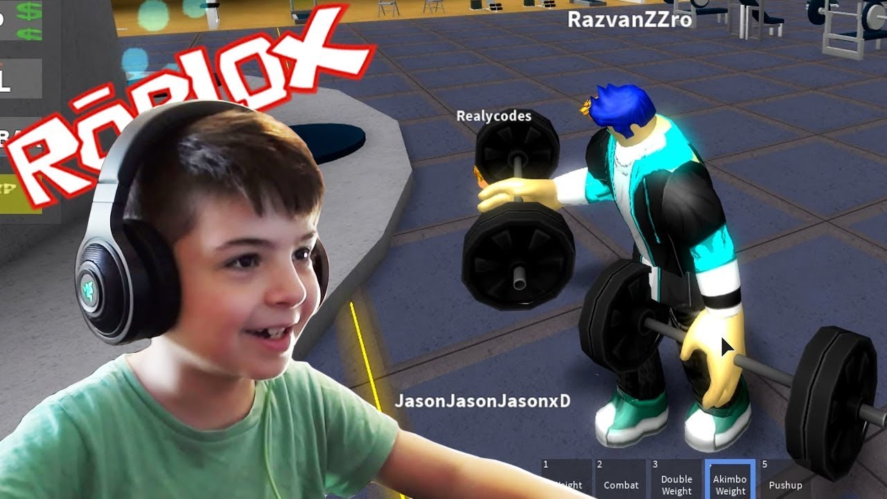 WEIGHT LIFTING SIMULATOR 2 - ROBLOX - YouTube