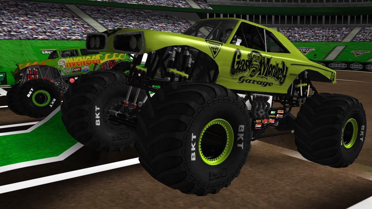 16 Truck Anaheim 2020 (Show 2) Racing - Monster Jam Rigs of Rods - YouTube