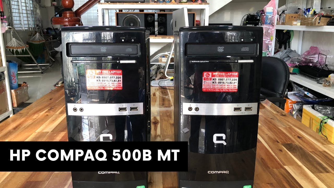 Đánh giá HP Compaq 500B MT E5400 - Ram 3GB - HDD 80GB - YouTube