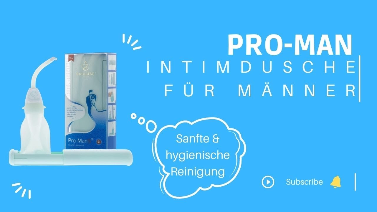 Intimdusche Männer | Hygienisch, Hochwertig & Einfach zu Bedienen - YouTube