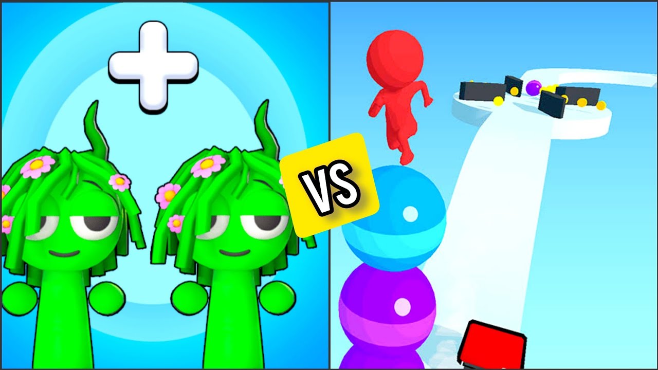 🔥 Sprunky Merge Master vs Stack Rider 3D - Ultimate Hard Levels ...