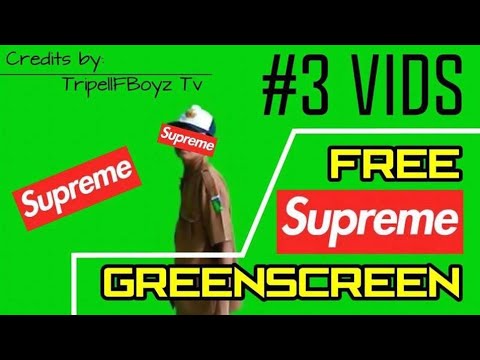 Free Greenscreen Supreme Boy - YouTube