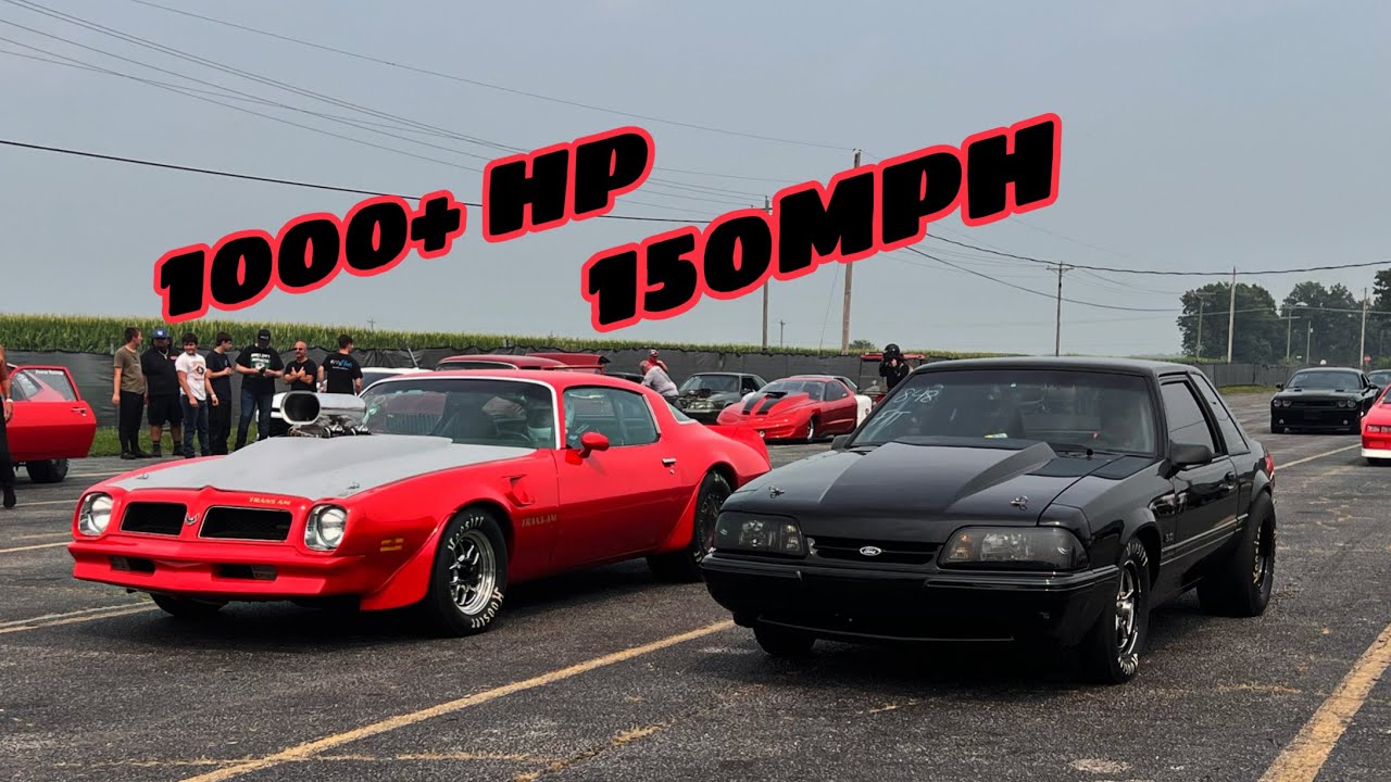 Making Passes In My Dad's 1000+ HP Trans Am - YouTube