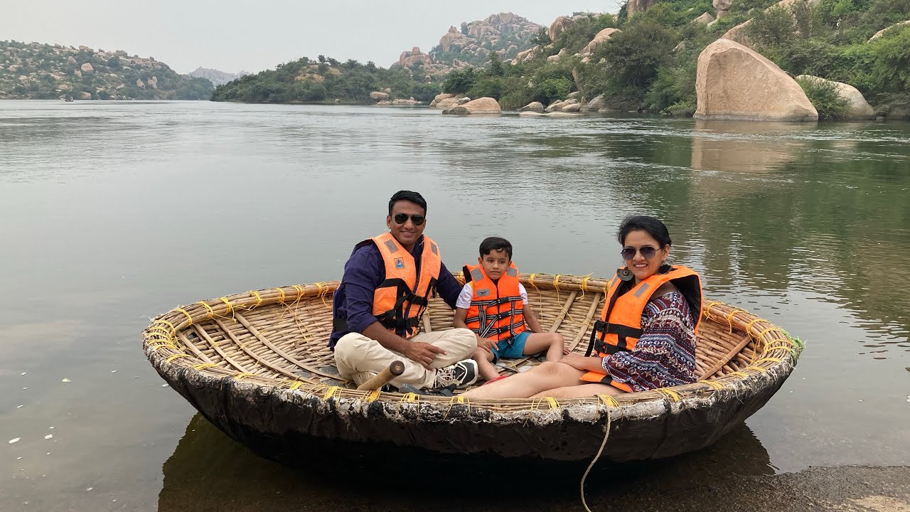 Coracle Ride | Sanapur Lake | Hampi - YouTube