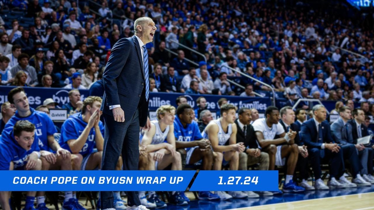 Coach Pope Interview After the BYU vs Texas Game - YouTube