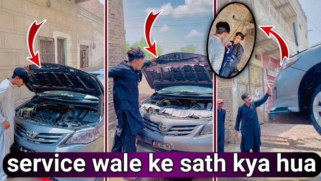 Service wale ke Sath bohot Bura hua 🤣||👉funny video 🤣|| faheem raja 👇 - YouTube