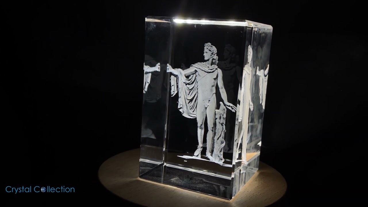 Apollo 3D Engraved Crystal Keepsake/Gift/Decor/Collectible/Souvenir ...