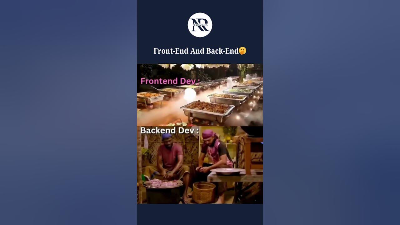 Frontend vs Backend Developers: The Reality Check! 😂 | Dev Life Memes # ...