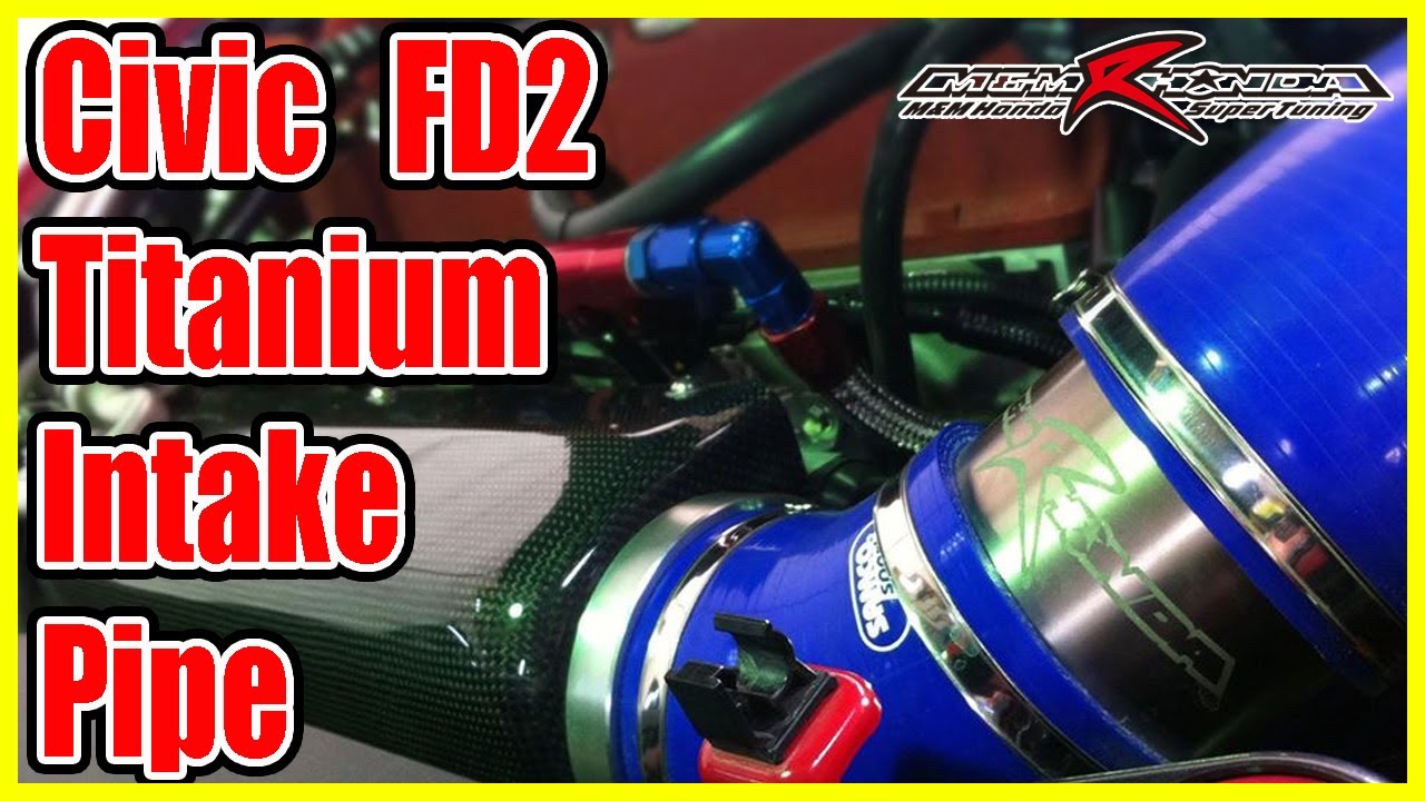 Making Titanium Intake Pipe for FD2 - YouTube