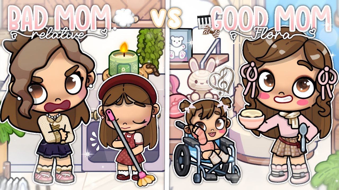 BAD MOM VS GOOD MOM 🎹🎀|| *VOICED🔊* || AVATAR WORLD - YouTube
