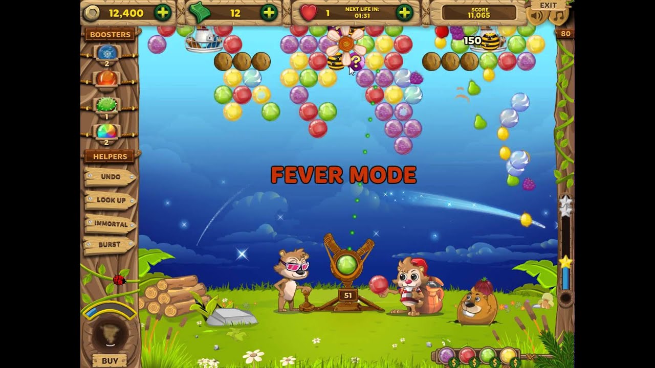 Bubble Land Level 80 - Facebook Game - YouTube