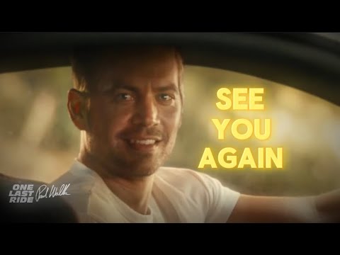See You Again - (Paul Walker) 4K Edit | One Last Ride… 🕊️🏁 - YouTube