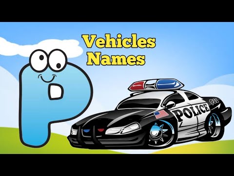 Vehicles Alphabet Song for kids |Vehicles ABC Song| |Alphabet Letters ...