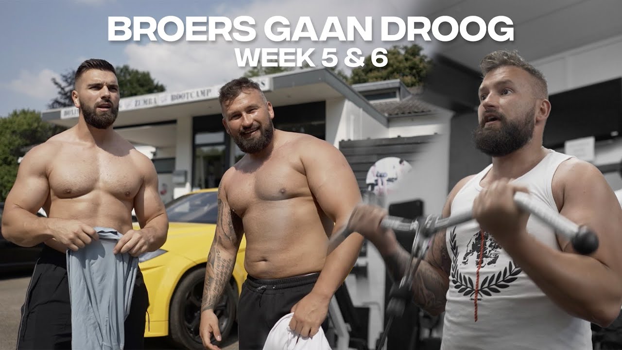 BROERS GAAN DROOG WEEK 5/6: KEUZE SUPPLEMENTEN? 🔥 - YouTube