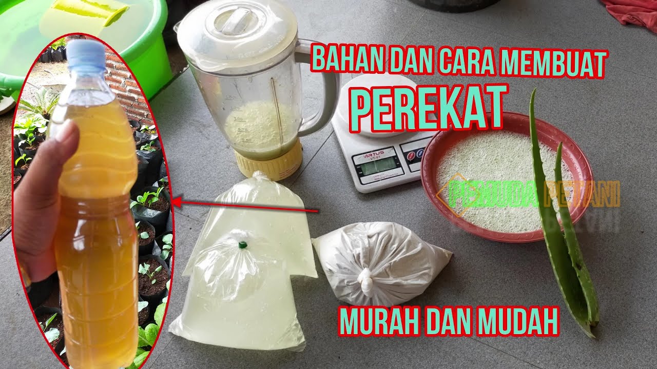 CARA MEMBUAT PEREKAT, PENEMBUS, PERATA SENDIRI - YouTube