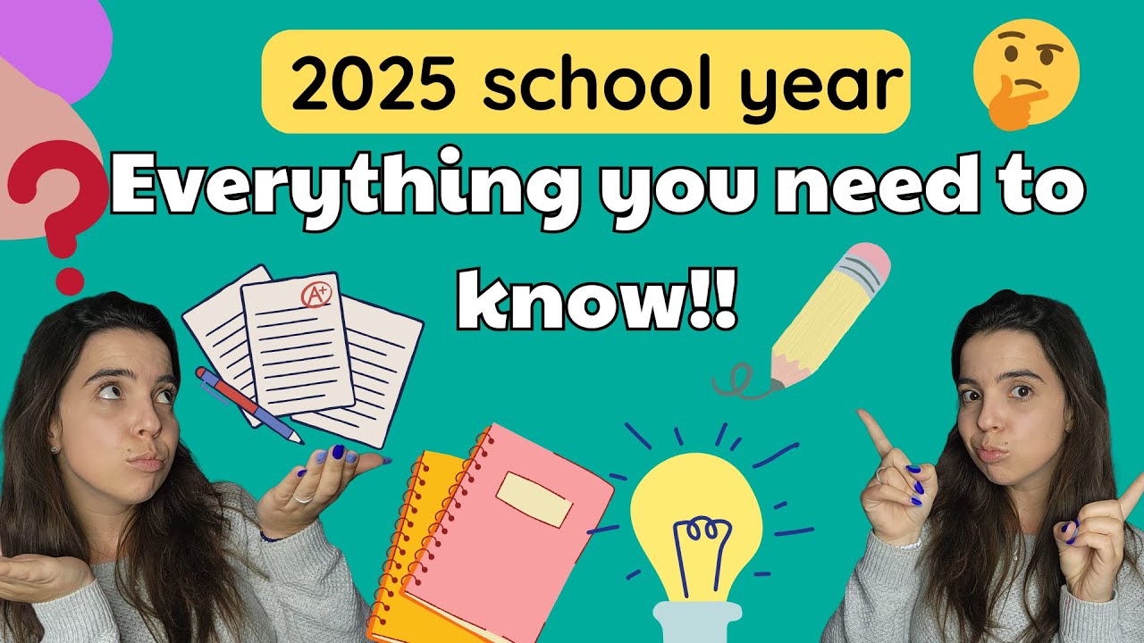 What to expect in 2025! How to prepare for the school year - YouTube
