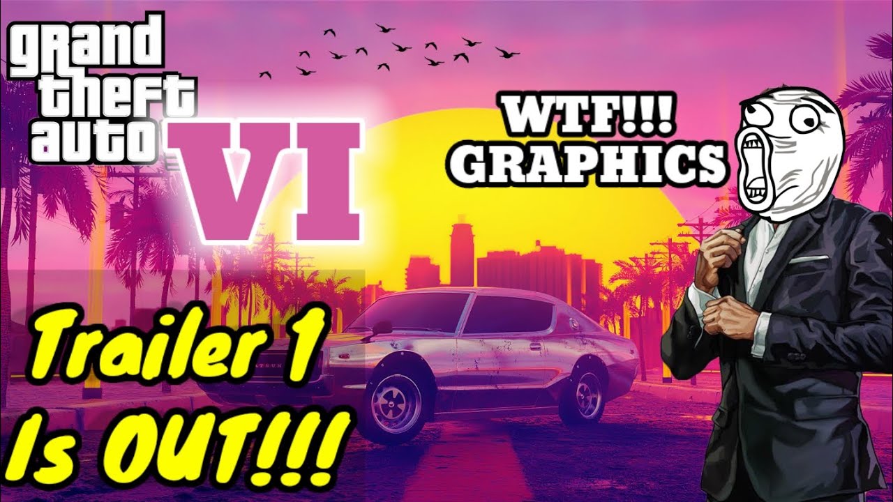 Gta 6 Trailer-1 is Finally Released By Rockstar Games| LightSpeed - YouTube