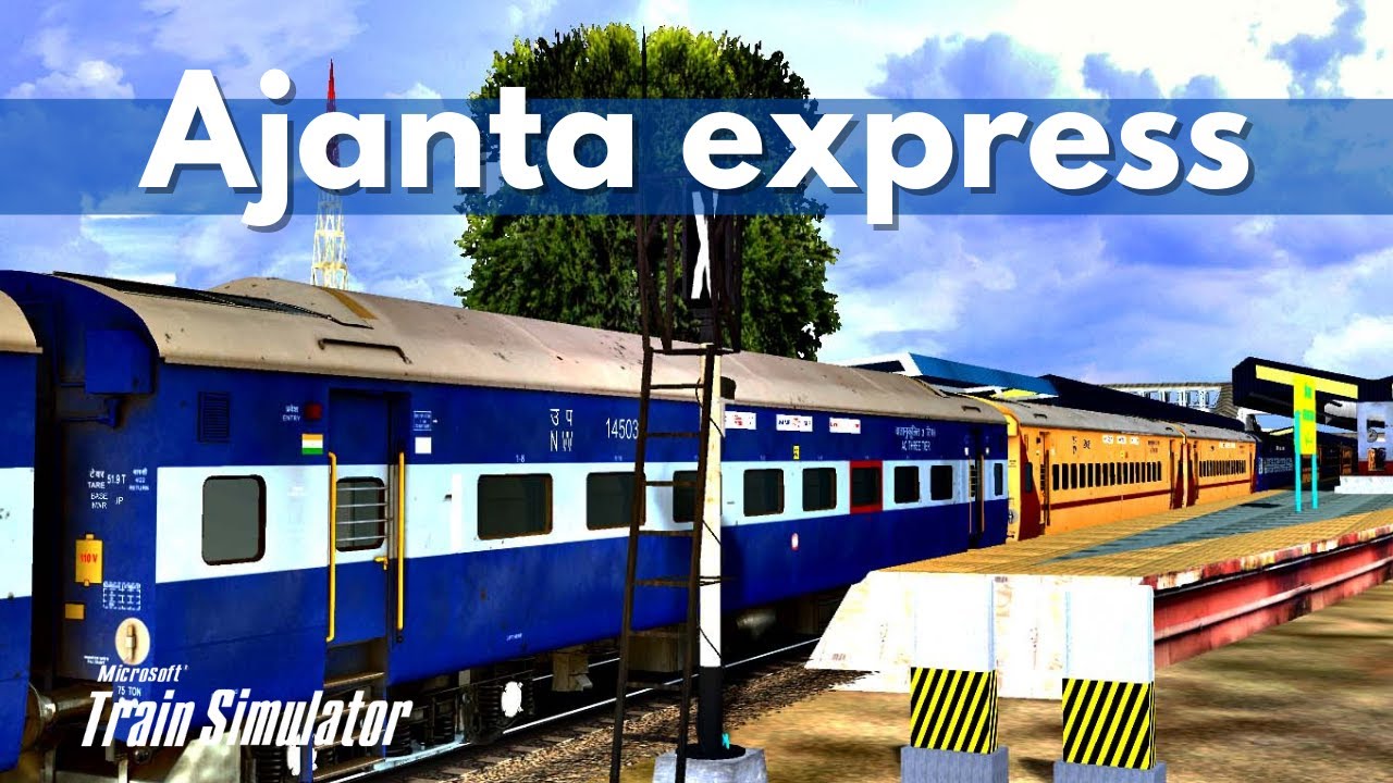 🔴17064 AJANTHA EXPRESS KHANDESH ROUTE|| ICF JOURNEY|| INDIAN TRAIN ...