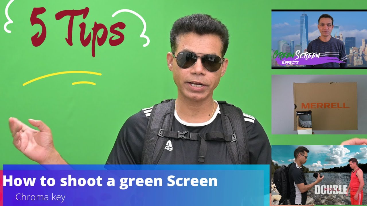 How to shoot on chroma / How to shoot agreen screen / BEST CHROMA SETUP ...
