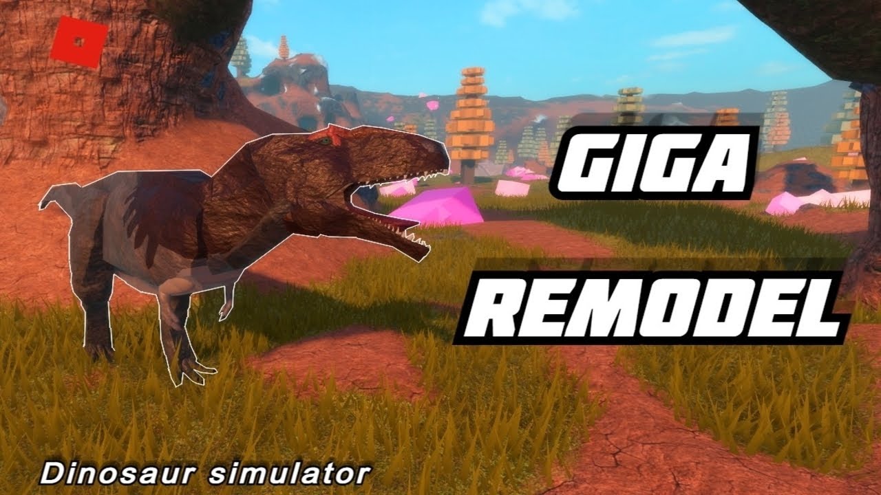 *NEW* GIGA REMODEL! + NEW PROMO CODE SKIN! | Dinosaur Simulator - YouTube