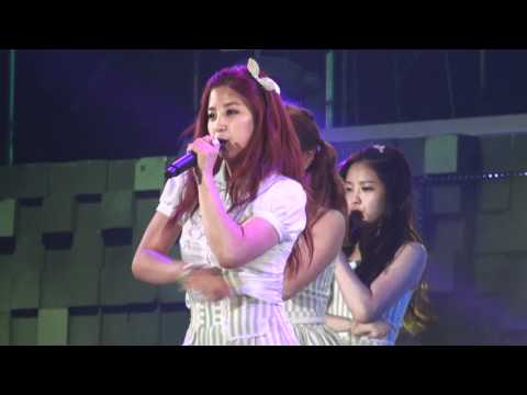 【bomi fancam】　120707 Apink  JTBC  Suwon Music Festival
