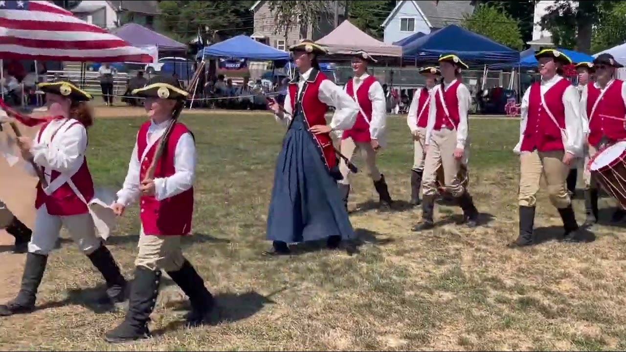 Stony Creek Fife & Drum Muster Parade - YouTube