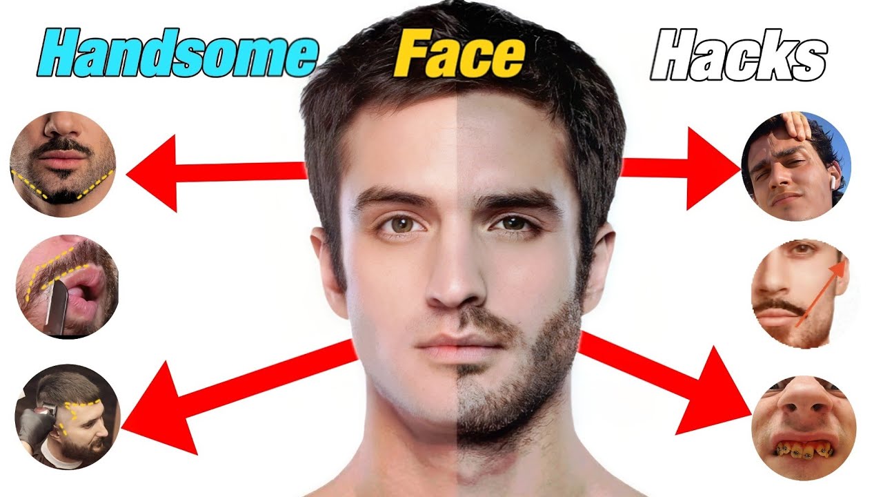 6 Handsome Face Hacks. 20 Minutes To Be Good Looking (In 2024) - YouTube