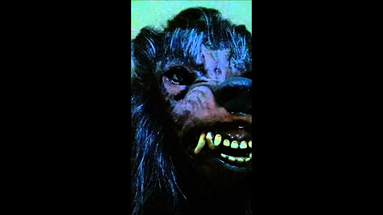 Bad moon werewolf mask - YouTube