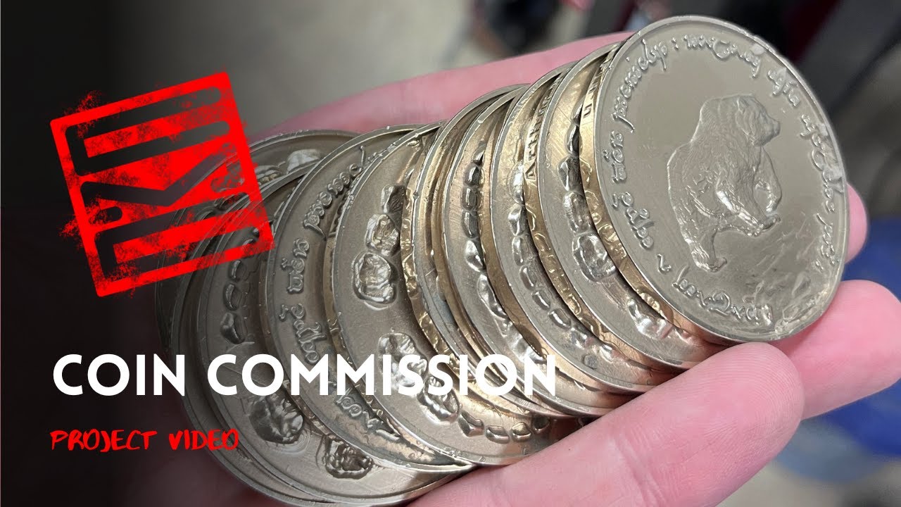3D Printing and Casting Bronze Coins - YouTube